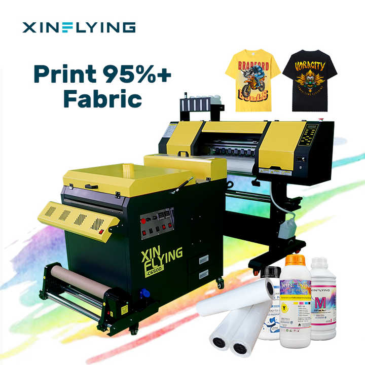 XinFlying 60cm Dtf Printer Printing Machine with Dual Eps I3200 Heads for Cotton Fabrics ...