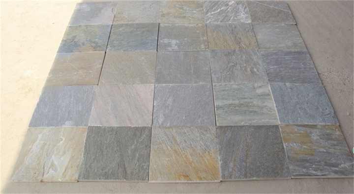 Golden White Quartzite Slate Paver for Outdoor Patio Paving & Wall ...