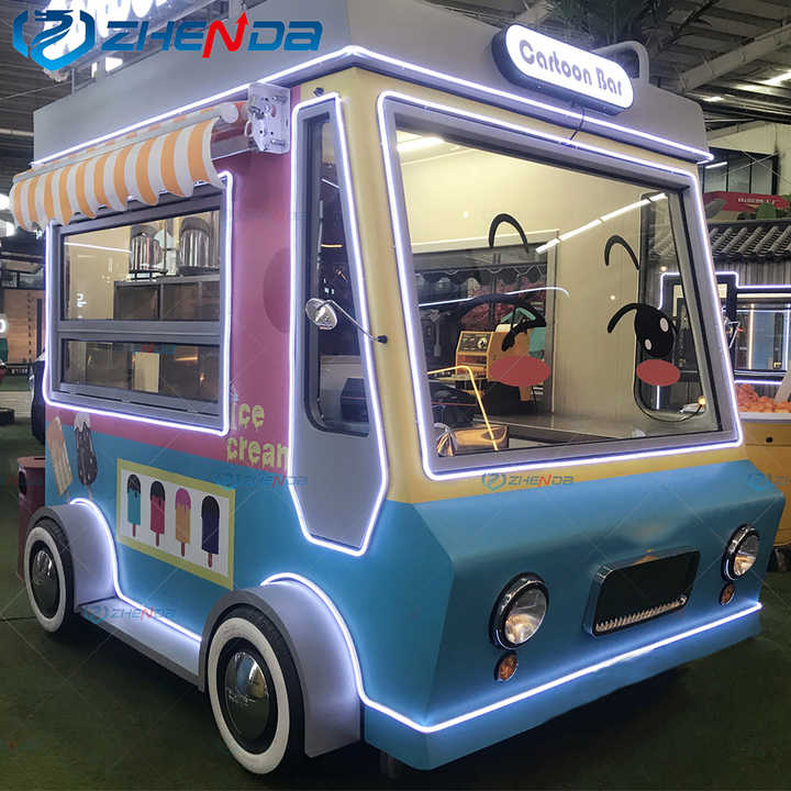 Mobile Electric Food Cart - Versatile and Durable