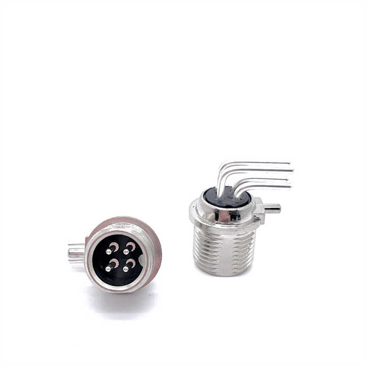 Soulin Aviation Connector Plug With Positioning Post Right Angle Socket ...