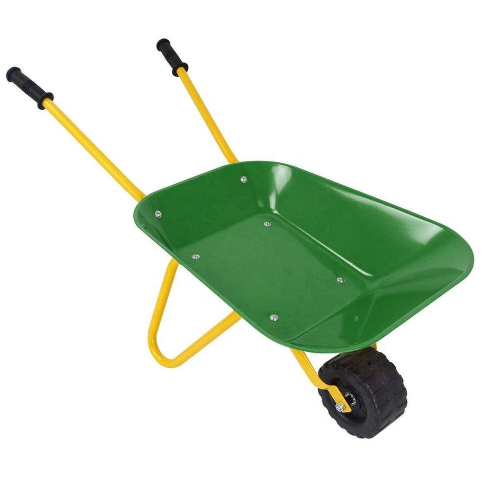 WB0103 Child Wheelbarrow for Garden Playing Kids Toy Wheelbarrow ...