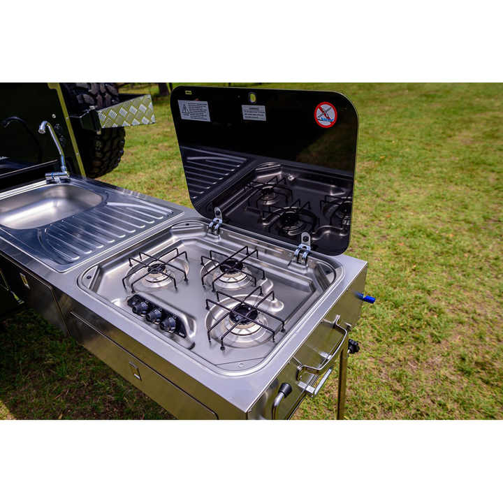 Stainless Steel Slide Out Kitchen for Camper Trailers