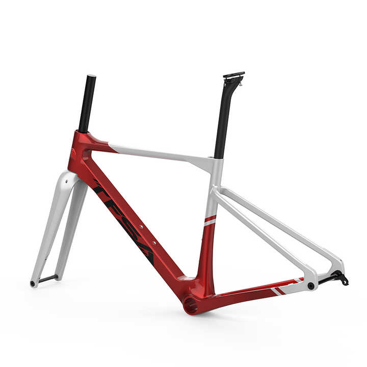 2024 TFSA Carbon Fiber Gravel Bike Frame - Lightweight & Durable