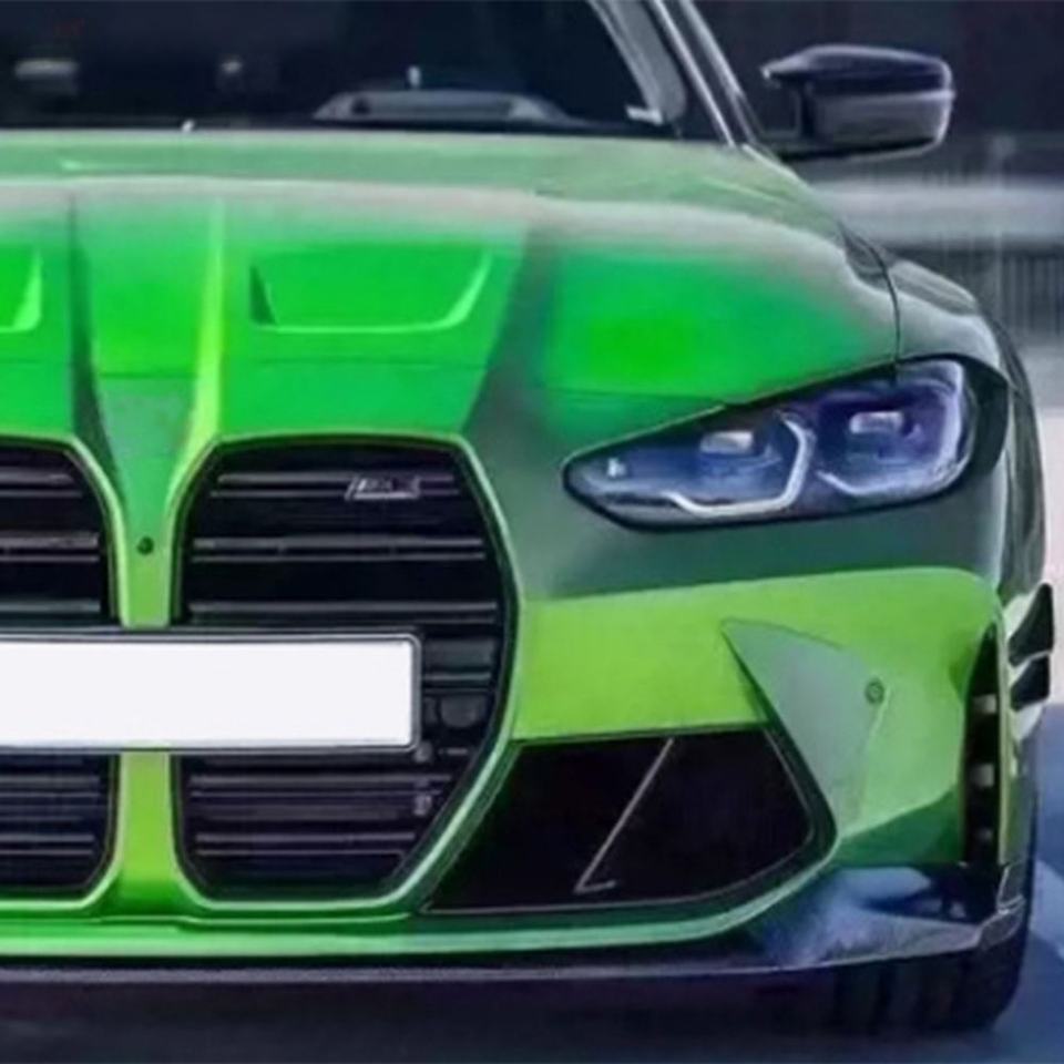 For BMW M3 G80 G81 M4 G82 G83 20-24 Carbon MP Style Front Bumper Lip ...