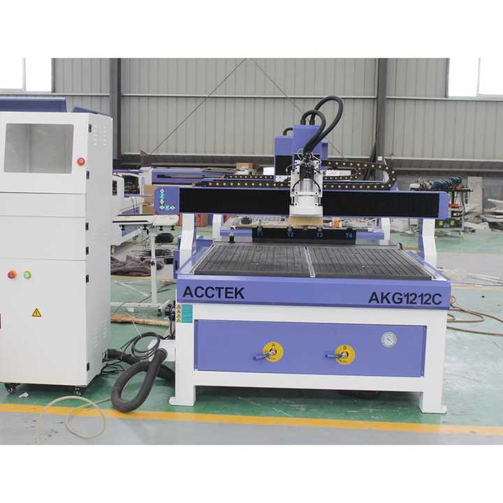 Mini 3 Axis Desktop CNC Router 1200x1200mm with Water Spindles for Wood ...