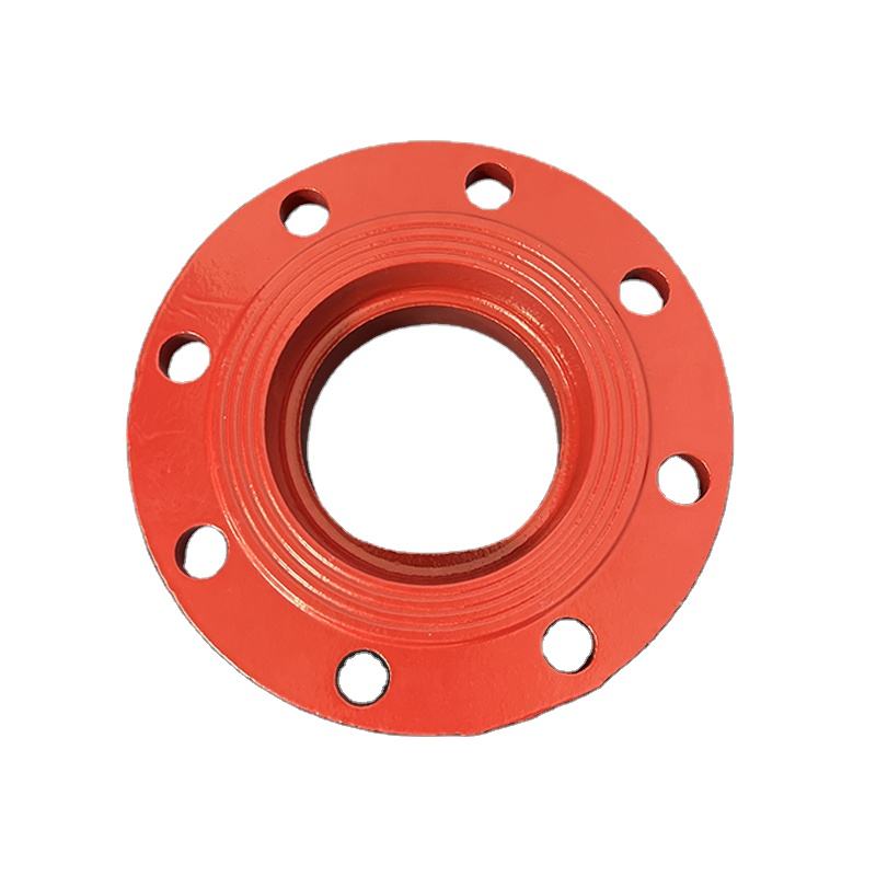 FM/UL Factory Price Fire Flange groove Flange groove Pipe Fitting 5 ...