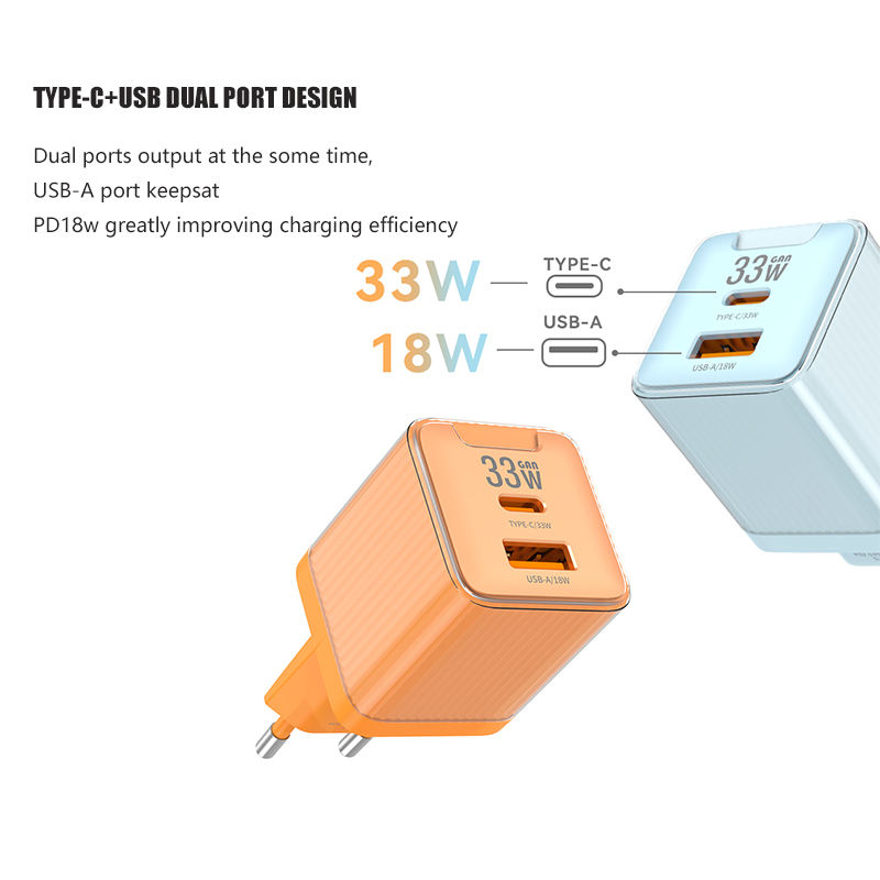 33W PD Type-C Power Adapter for iPhone Charger Type C to C for iPhone ...