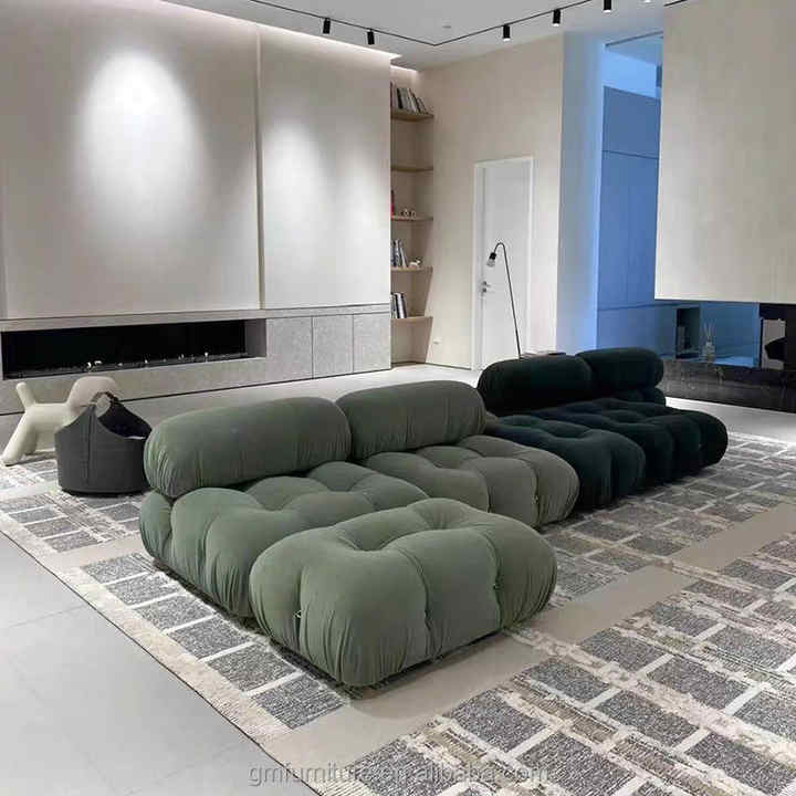 New Design Sponge Foam Compress Sofa with Sofa Set Furniture Living ...