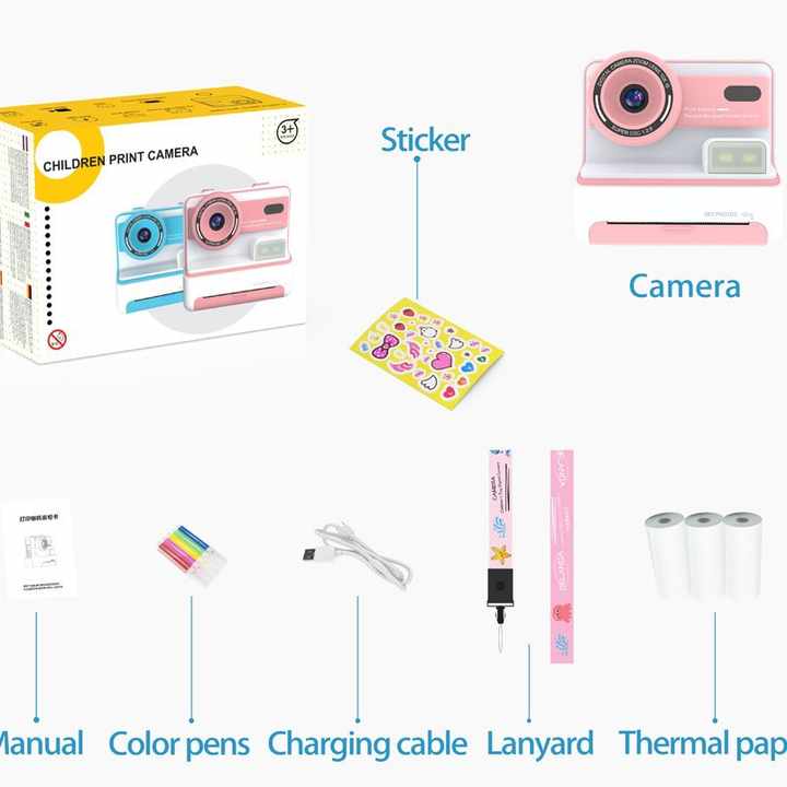 Thermal Camera for Kids 1080P HD Screen 3-12 Years Old Kids Toys CMOS ...