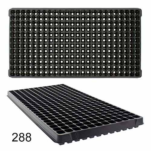 Blister Plastic Plant Plug Nursery Seed Starter Tray 288 Cell