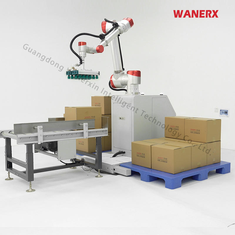 Collaborative Robot Palletizer for 30kg Cartons Case Stacking Machine for Packaging Processing ...