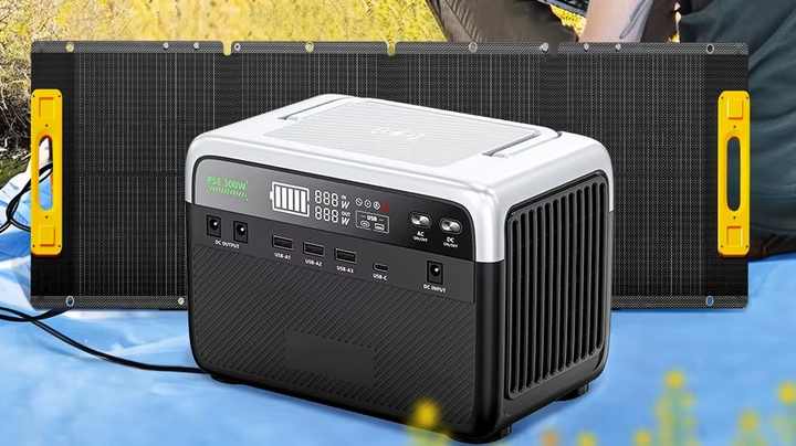 Outdoor Power Supply 300W Lithium Ion Portable Power Station