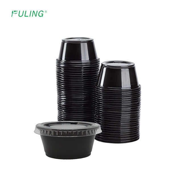 Disposable Plastic Portion Cups with Lids - 0.75oz-5.5oz