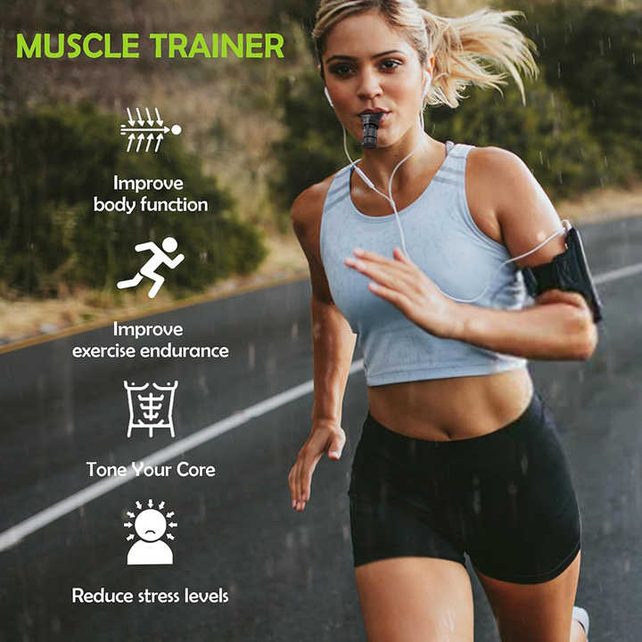 Silicon Lunge Exercise Machine - Lung Breathing Trainer