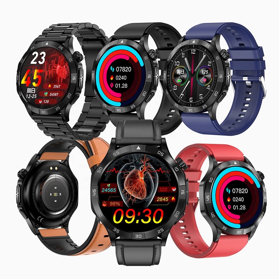 Luxury Health Care Osram CPU ET381 Smartwatch - ECG AI Diagnosis