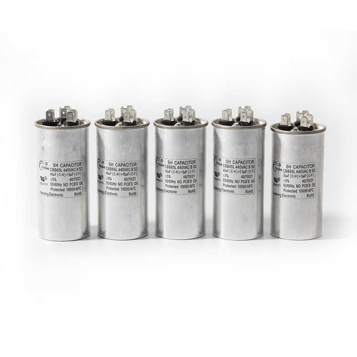 High Quality CBB65 Dual Run Capacitor for Air Conditioners