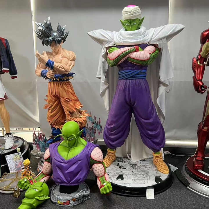 Japan Famous Anime Character Resin Figure Dragon Ball Statue Life Size ...