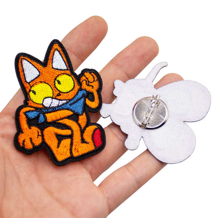 Custom Embroidered Fabric Repair Patch - Ideal for Clothing, Backpacks ...