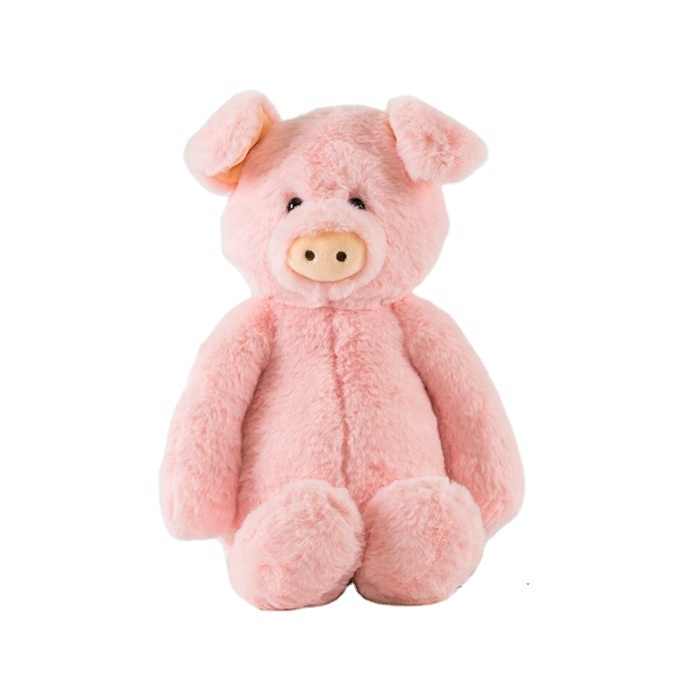 Lovely Pink Pig Stuffed Toy Super Soft Plush with PP Cotton Filling for ...