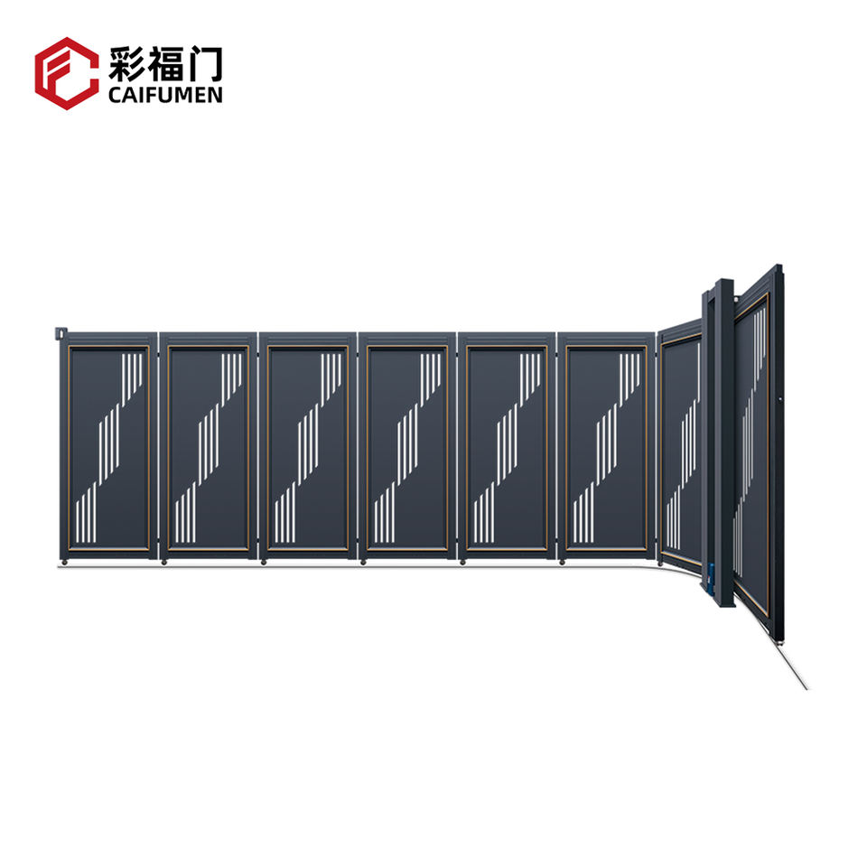 High Quality Aluminum Automatic Swivel Gate Remote Control Customizable ...