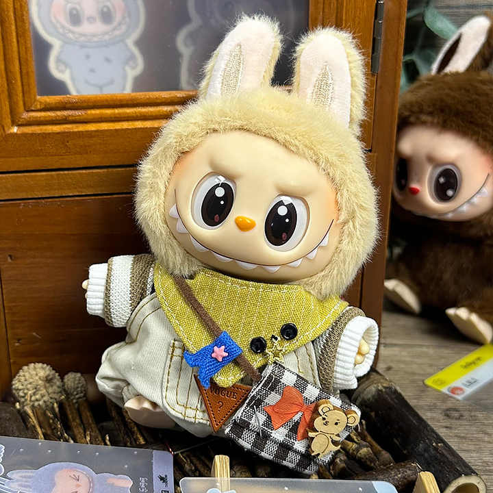 TOYS Exclusive PVC Plush Pendant Coat Fashionable Two-Generation Blind ...