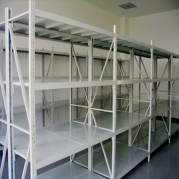 Supermarket 5-Layer Metal Warehouse Racks and Shelves Storage Racking ...