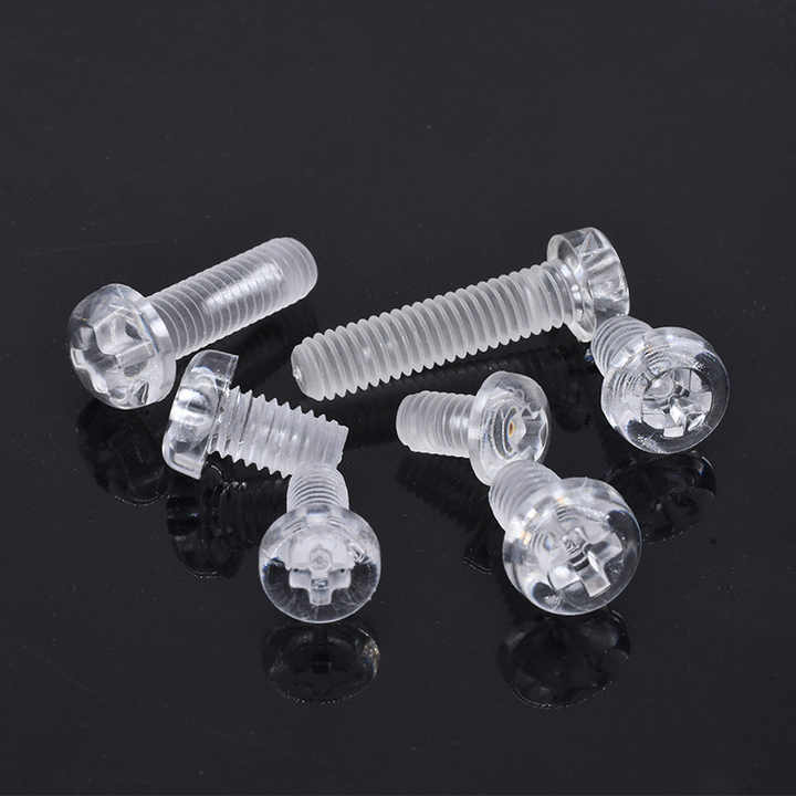 M3 PC Clear Acrylic Screw Polycarbonate PC Screw Phillips Hand Tighten Round Screw| Alibaba.com