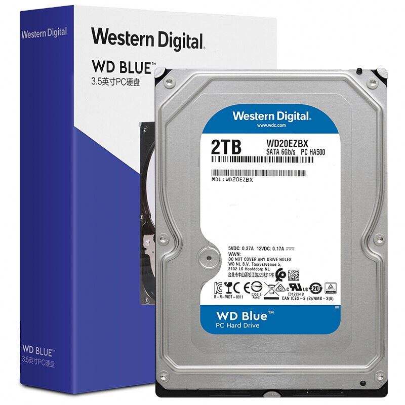 WD Blue 1TB 2TB 4TB 6TB 3.5inch Hard Drive for PC and Mac Hardware ...