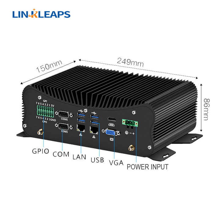 High Performance Custom Fanless Industrial PC Linux