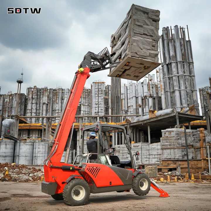 SDTW Telehandler Forklift 3ton 4ton 5ton TR1840 Telescopic Handlers ...