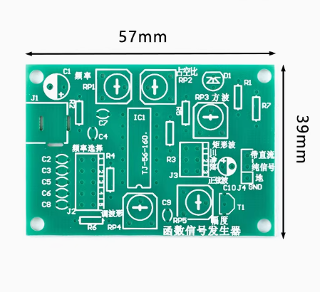 ICL8038 Function Signal Generator Kit Multi-channel Waveform Signal ...