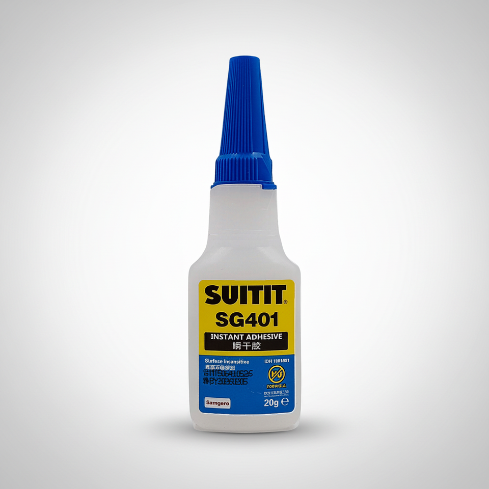 SG401 Cyanoacrylate Instant AdhesiveFast Cure for Metal Plastic Rubber ...