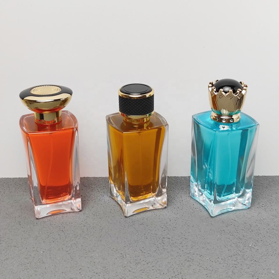 100ml Luxury Glass Perfume Bottle Empty Fragrance Packaging Bottle with ...