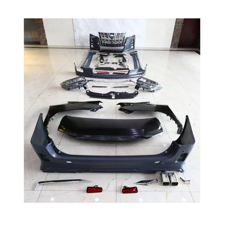 ABS Body Kit Front and Rear Bumper Guard Protection Side Skirt for ...