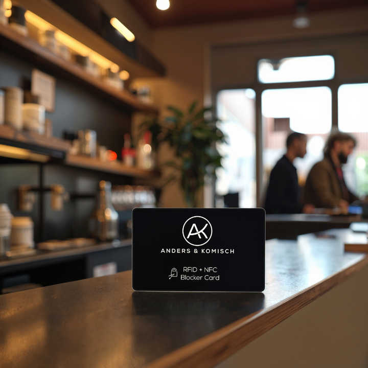 NFC Blocking Card Anti-Theft PVC Contactless Credit Card Blocker Card ...