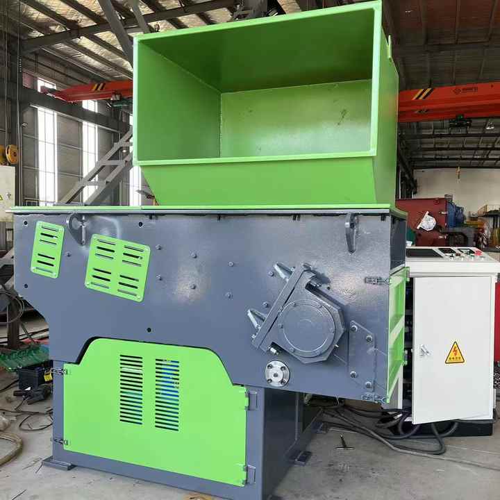 Customized Iron Bucket Single Shaft Shredder Quality Assurance Wood ...