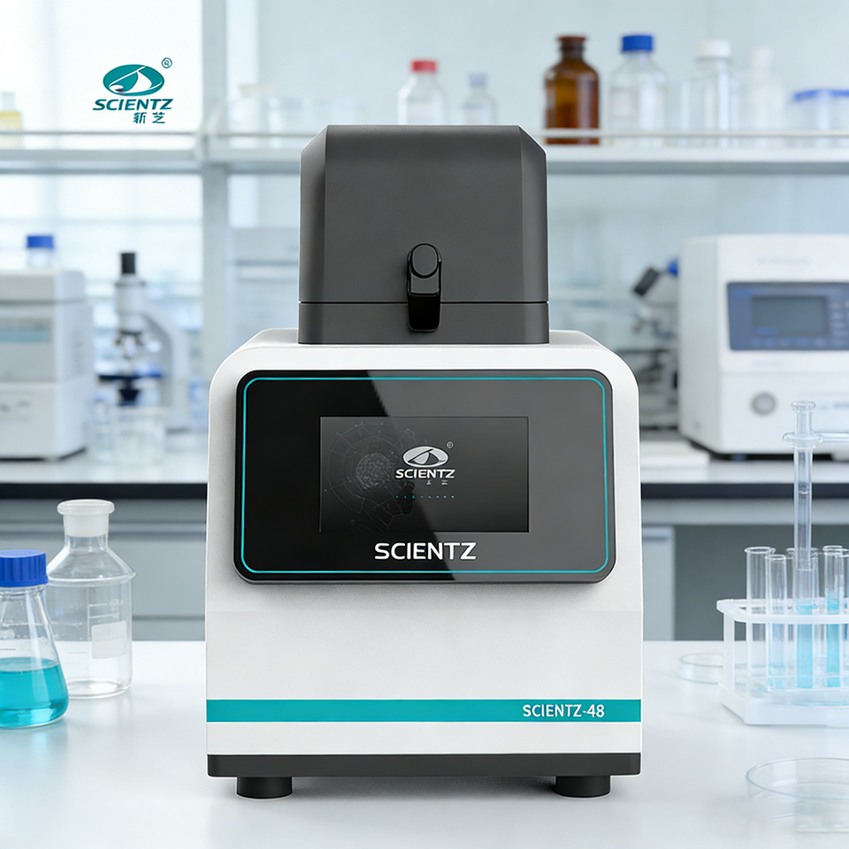 SCIENTZ-24 High Throughput Tissue Grinder Laboratory Homogenizer Mill ...