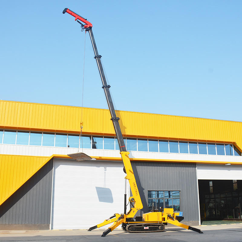 Free Moving Spider Crane Track Type Crane For Random Walking Fixed ...