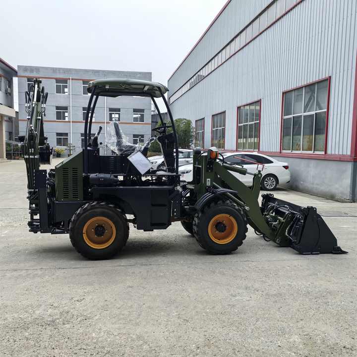 Cheapest Earth-Moving Machinery - Mini Towable Backhoe Loader
