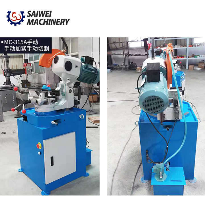 MC-315 Manual Cold Pipe Cutting Machine Metal Circular Pipe Cutting ...