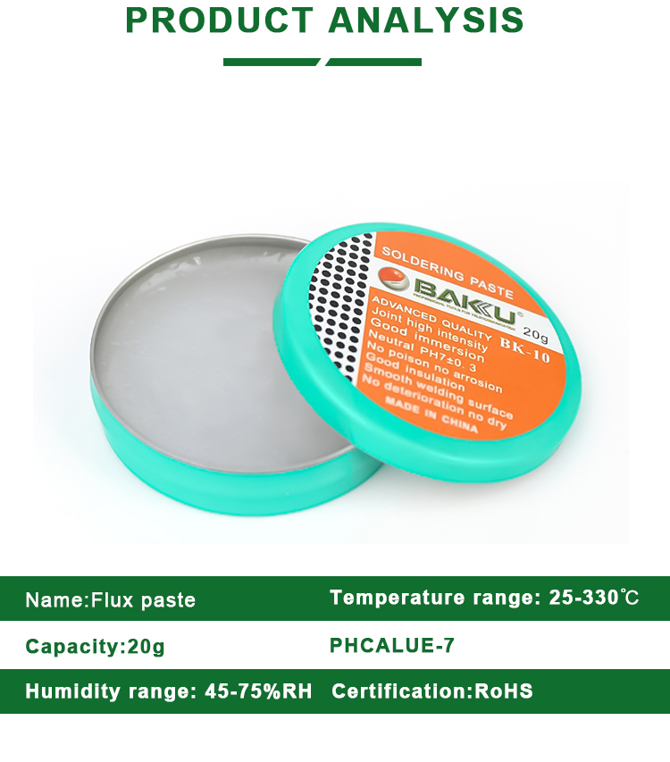 Baku Bk-bk-10 Hàn Phụ Kiện Hàn Dán & Flux - Buy Solder Flux,Solder Pas – Công Xưởng Máy - Vật Tư ...