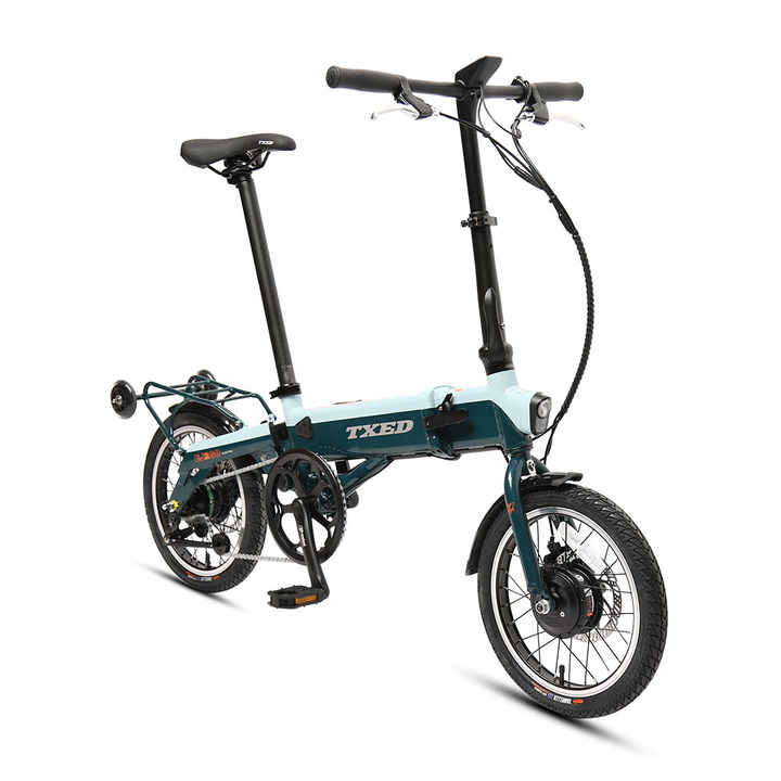 TXED 16 Inch Electric Foldable Mini Bike - Compact & Powerful