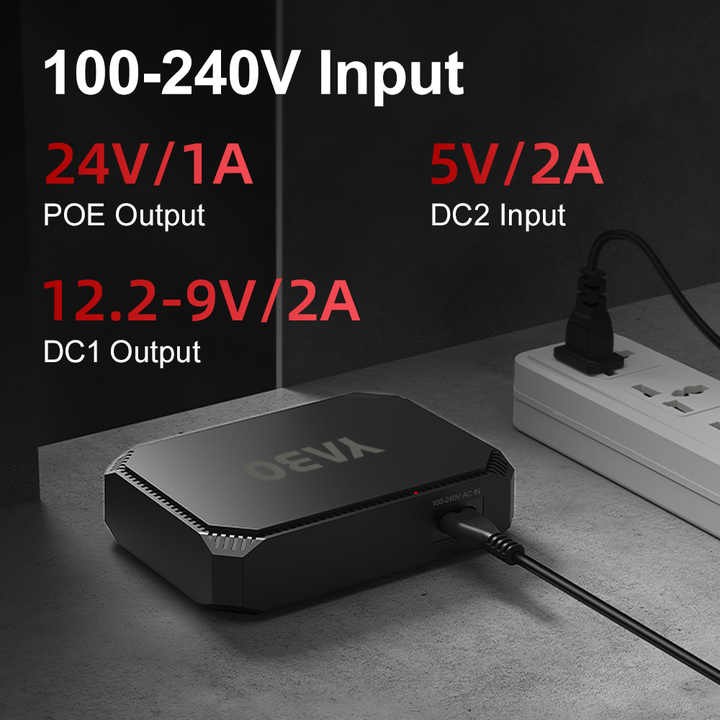 24V POE 5V DC 9V DC 12V DC Portable UPS Power Supply