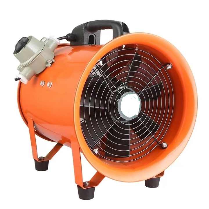 Explosion-Proof AC Industrial Exhaust Axial Flow Fan Portable ...
