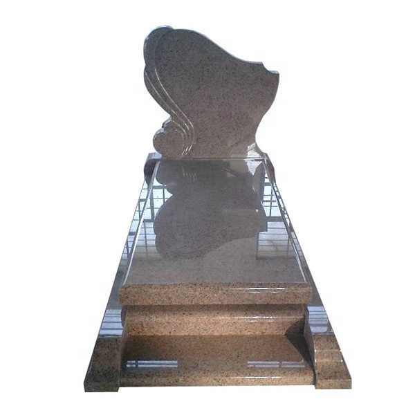 Pink Granite Stone Slabs - Durable Tombstones for Cemeteries