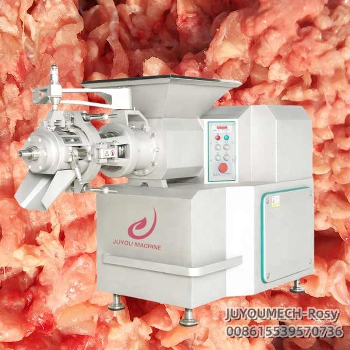 JUYOU Low Temperature Poultry Beef Bone and Flesh Separator Automatic ...