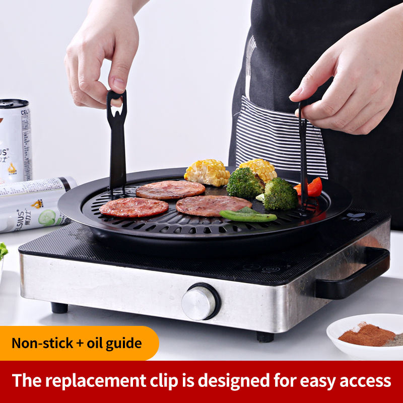 Portable Bbq Grill Equipment Korean Bbq Pan Outdoor Gas Grill Baking ...