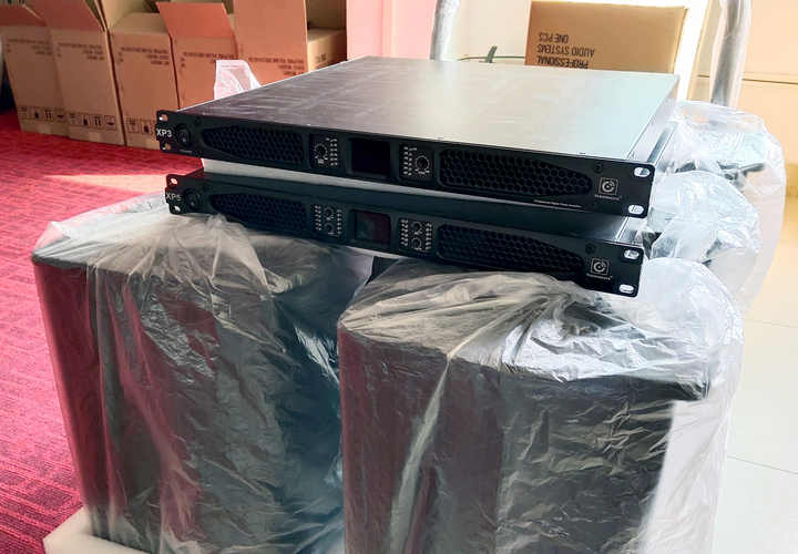 POWAVESOUND Outdoor Amplifier - 4 Channel 3000W Power