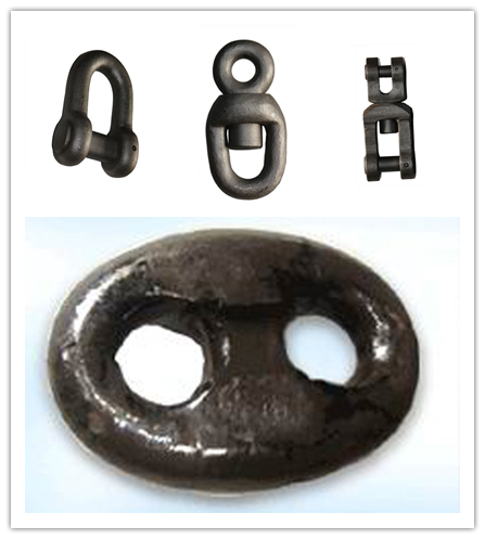 China Class U2 Studless Open Link Chain Ship Anchor Chain For Finishing ...