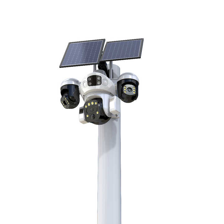 True HD Quad-Lens Smart Mini Camera 4G Connectivity Full-Color Night ...